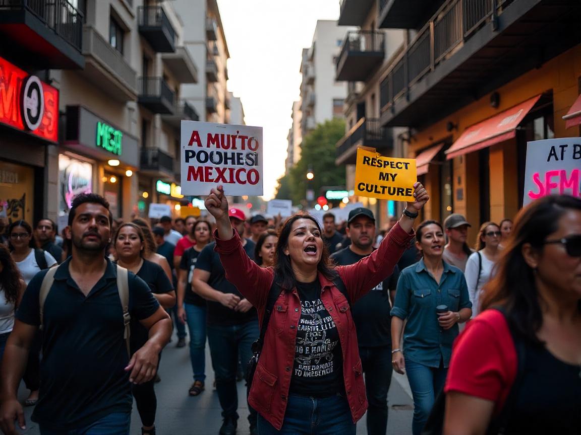 Mexico residents protest overtourism and STR impact