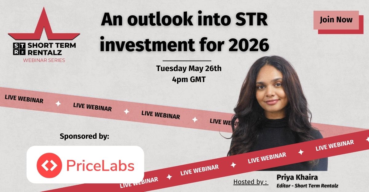 WEBINAR | An outlook into STR investment for 2026 | May 26, 16:00 - 17: ...